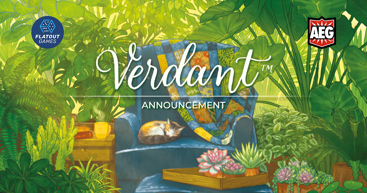 Verdant Announcement - ALDERAC ENTERTAINMENT GROUP