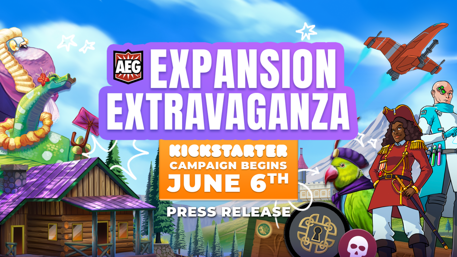 Expansion Extravaganza: Press Release - ALDERAC ENTERTAINMENT GROUP